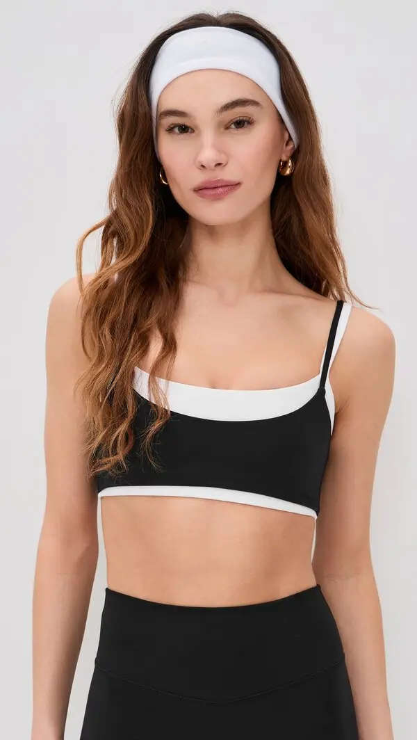 FORM Layered Bra - Black