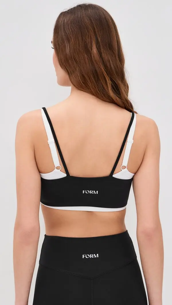 FORM Layered Bra - Black