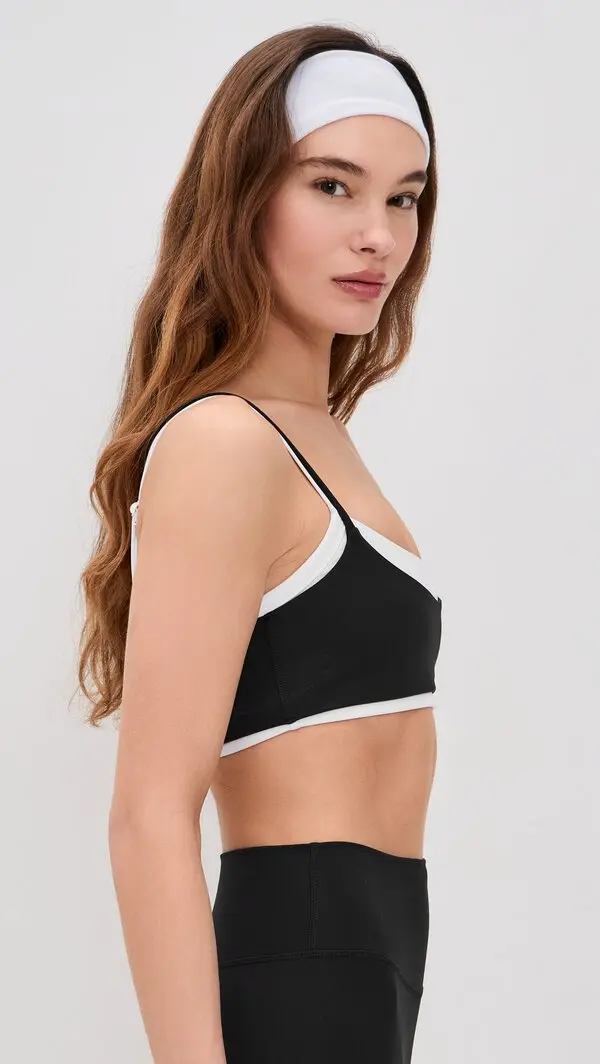 FORM Layered Bra - Black