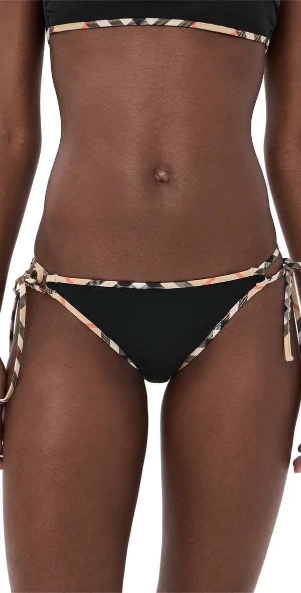 Burberry Starla Bikini Bottoms - Black