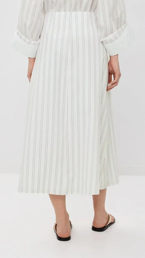 TWP The A Line Cotton Skirt
