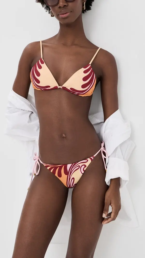 Farm Rio Tie Side Bikini Bottoms