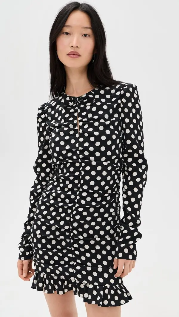 Essentiel Antwerp Ruched Mini Dress