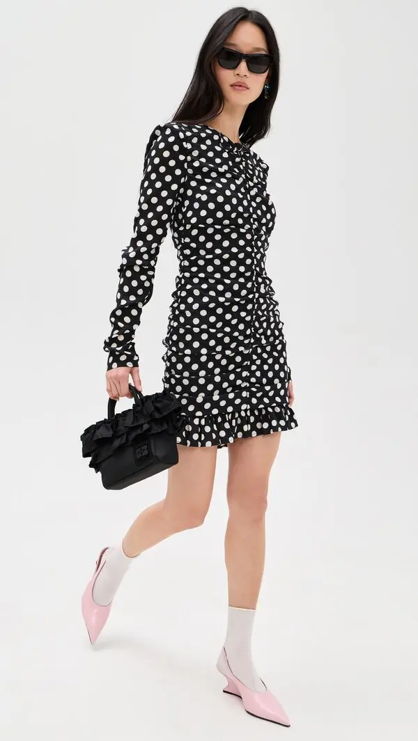 Essentiel Antwerp Ruched Mini Dress