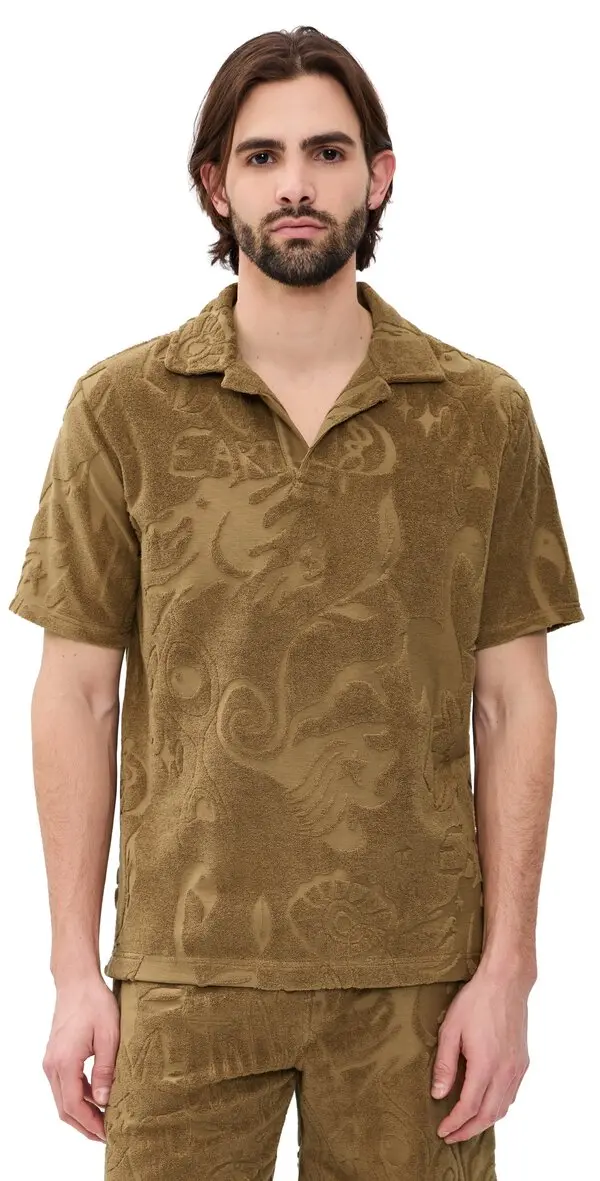 Oas Wendelo Polo Shirt - Light Brown