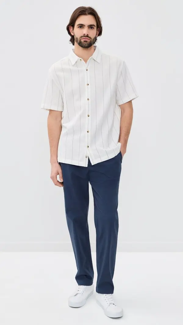 FAIR HARBOR Horizon Pull-on Pants - Navy