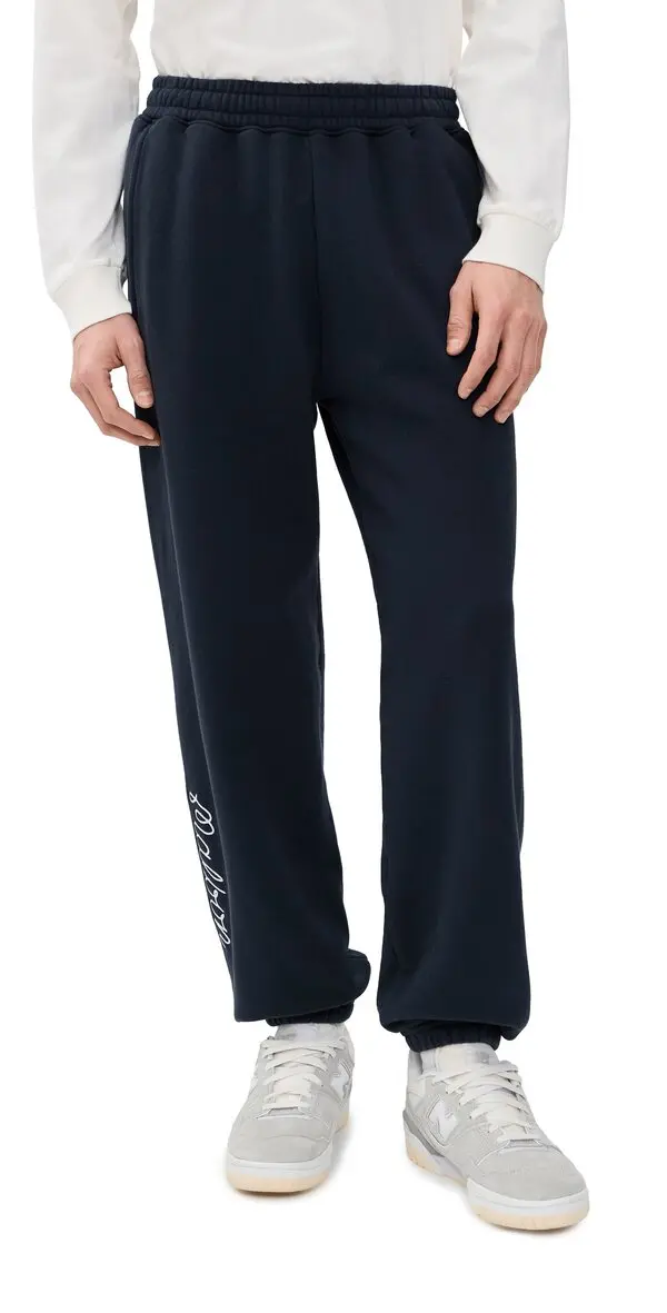 MALBON Clubhouse Sweatpants - Navy