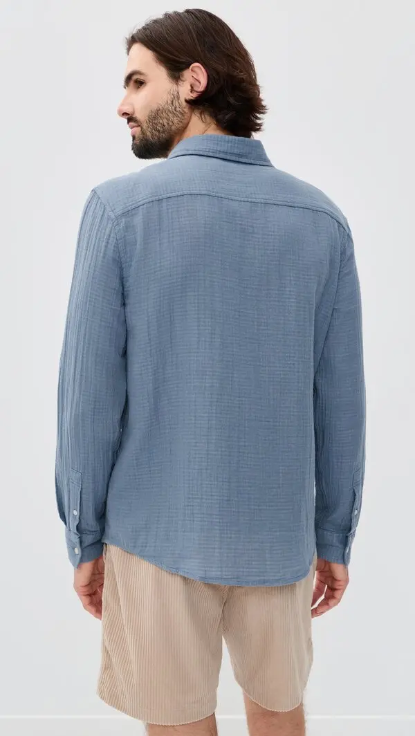 FAIR HARBOR Oceanfront Shirt - Maritime