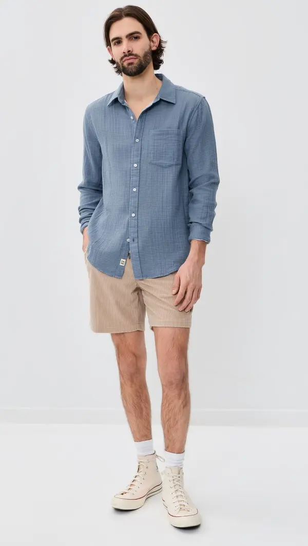 FAIR HARBOR Oceanfront Shirt - Maritime