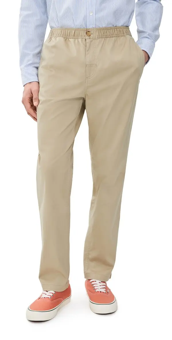 FAIR HARBOR Horizon Pull-on Pants - Khaki