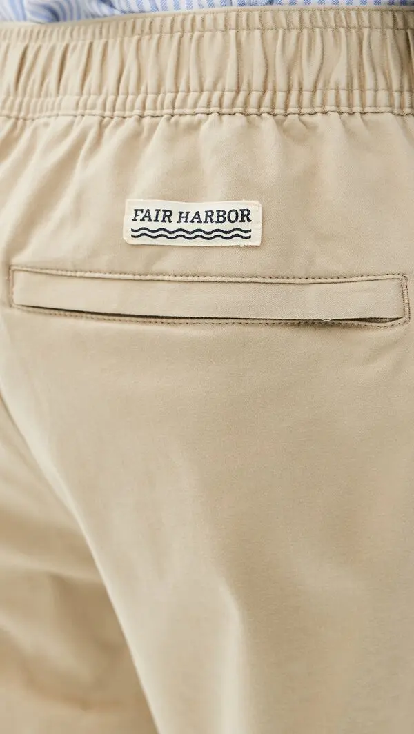 FAIR HARBOR Horizon Pull-on Pants - Khaki