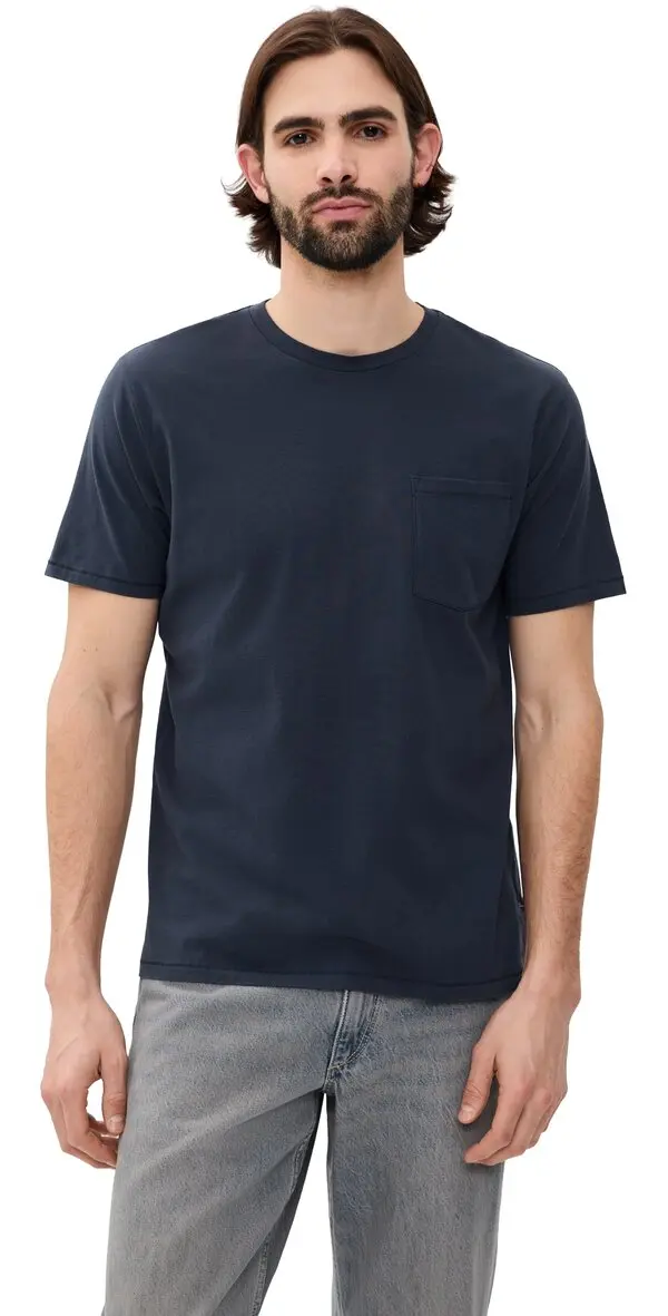 Rag & Bone Garment Dye Classic Pocket Tee