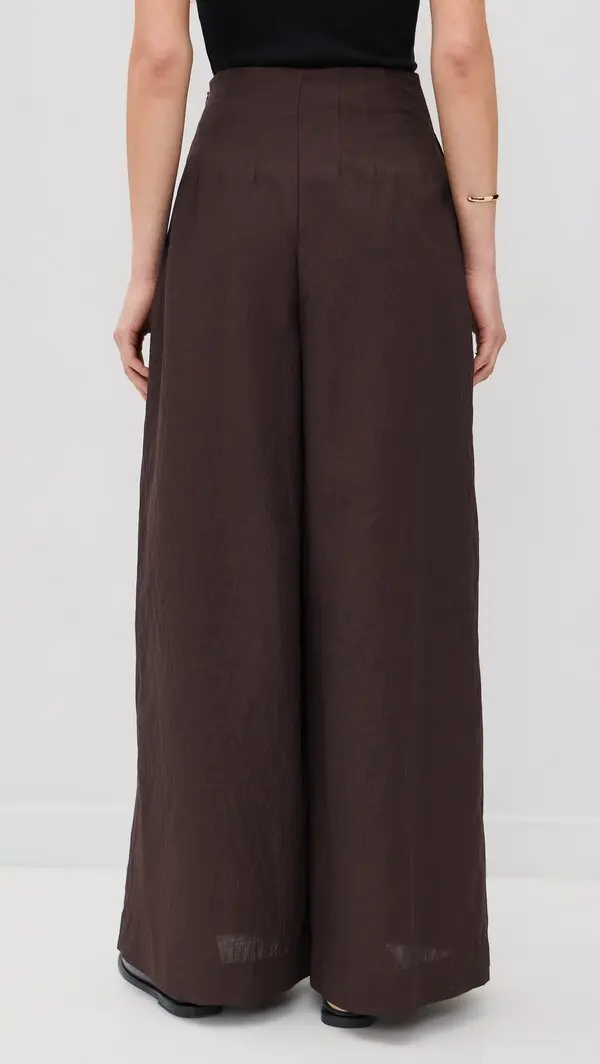 Staud Magpie Wide-leg Pants