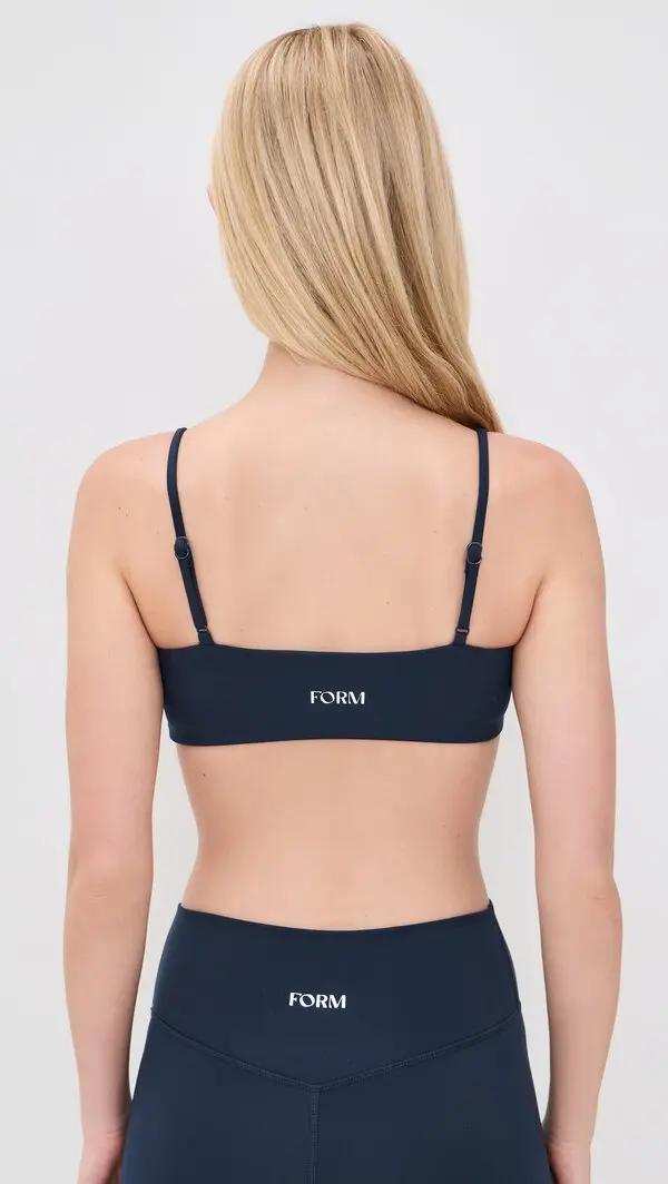 FORM Slim Supporter Bra - Navy