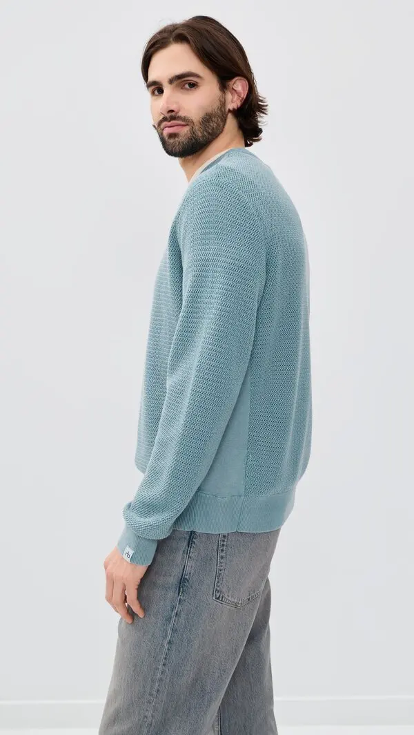 Rag & Bone Caden Washed Crew Sweater