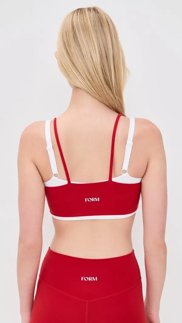 FORM Layered Bra - Cherry