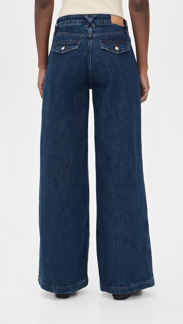 SEVENTY + MOCHI Sadie Wide Leg Jeans