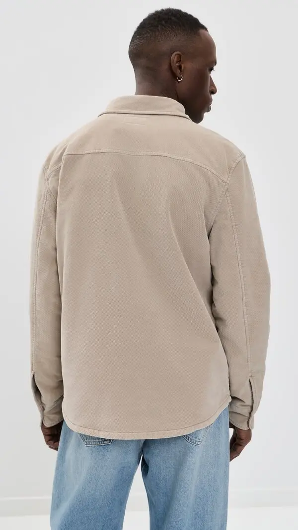 Marine Layer Max Moleskin Jacket - Taupe