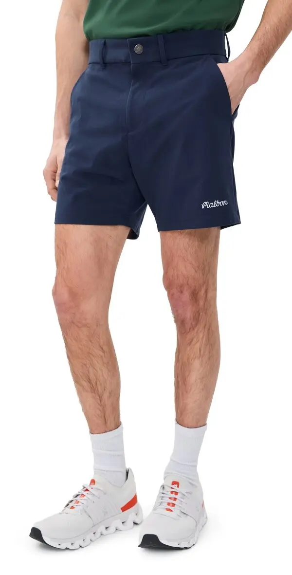 MALBON Ripley Coolcore Shorts - Navy