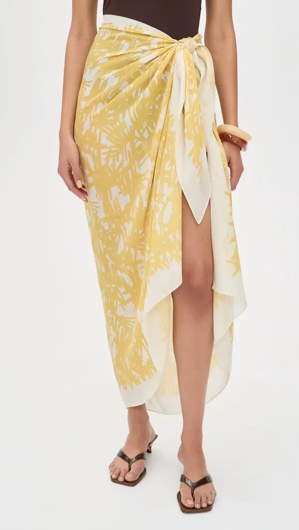 Rag & Bone Sally Sarong - Endive