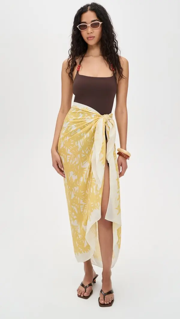 Rag & Bone Sally Sarong - Endive