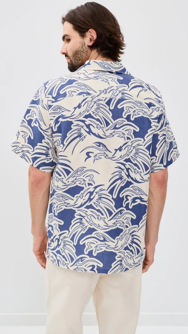 Oas Rogue Cuba Shirt - Blue