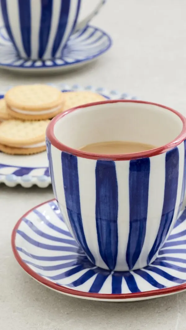 Carolina K Etched Flower Coffee Set
