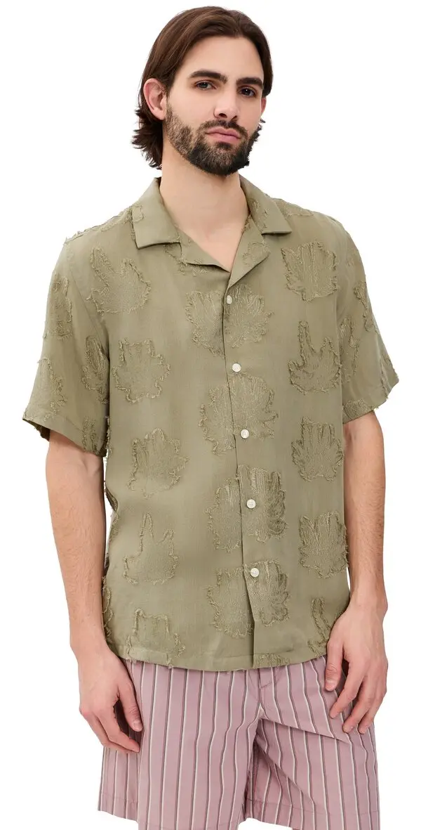 Oas Palmoza Rocco Shirt - Light Brown