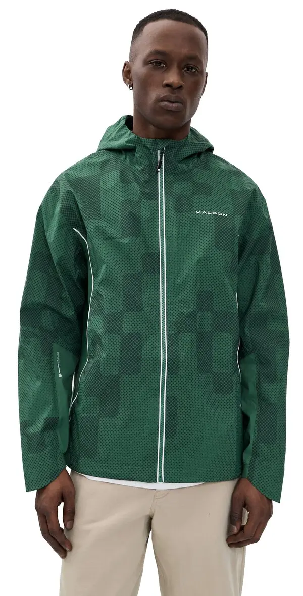 MALBON Performance Full Zip Rain Jacket