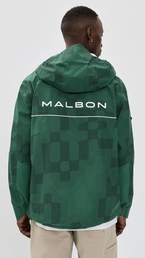MALBON Performance Full Zip Rain Jacket