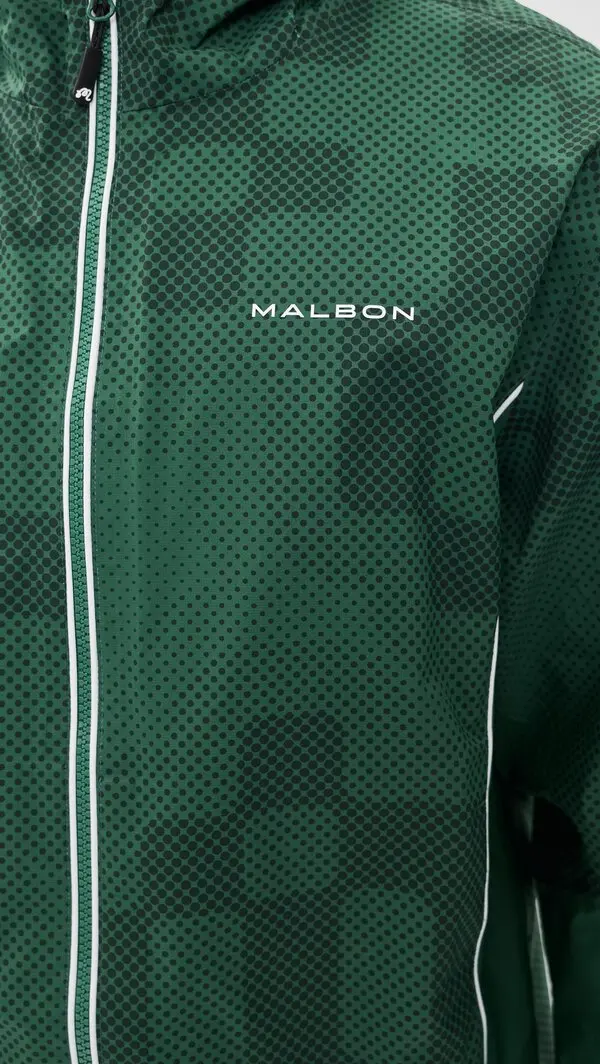 MALBON Performance Full Zip Rain Jacket