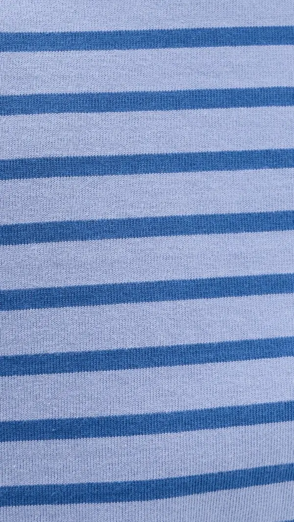 Polo Ralph Lauren Jersey Crop Mariner Long Sleeve Pullover - East Blue/liberty