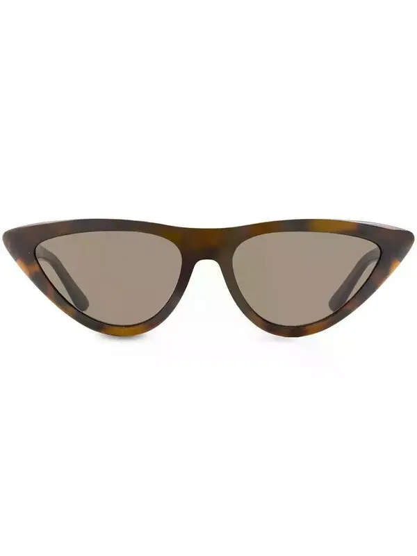 JIMMY CHOO Sparks Cat-eye Frame Sunglasses - Brown