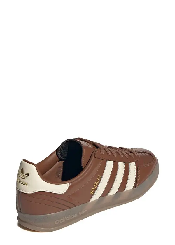 Adidas Gazelle Leather Sneakers - Brown