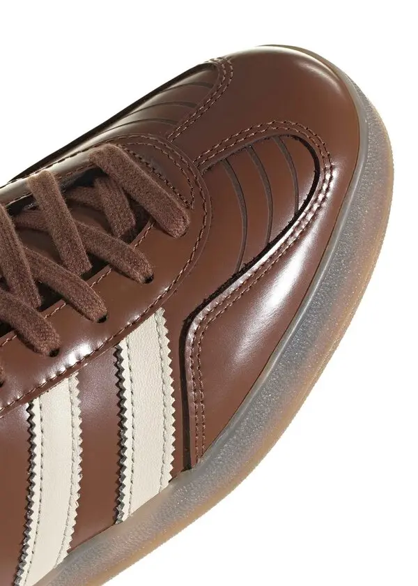 Adidas Gazelle Leather Sneakers - Brown