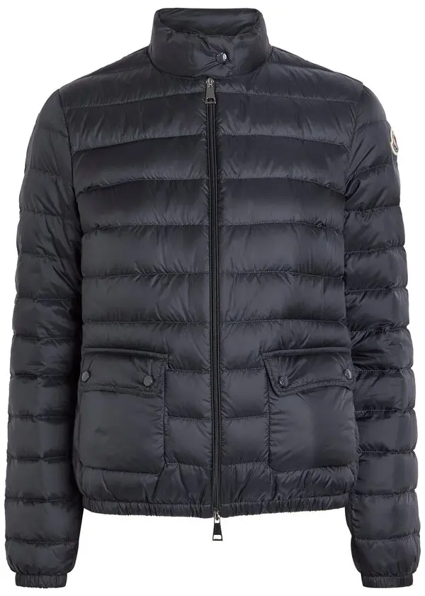 Moncler Lans Padded Nylon Jacket - Navy