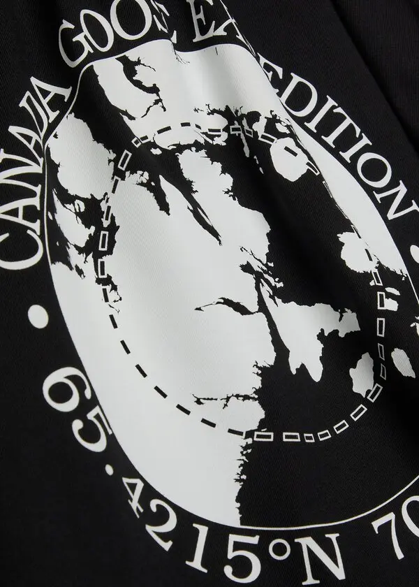Canada Goose Novo Graphic Print Cotton T-shirt - Black