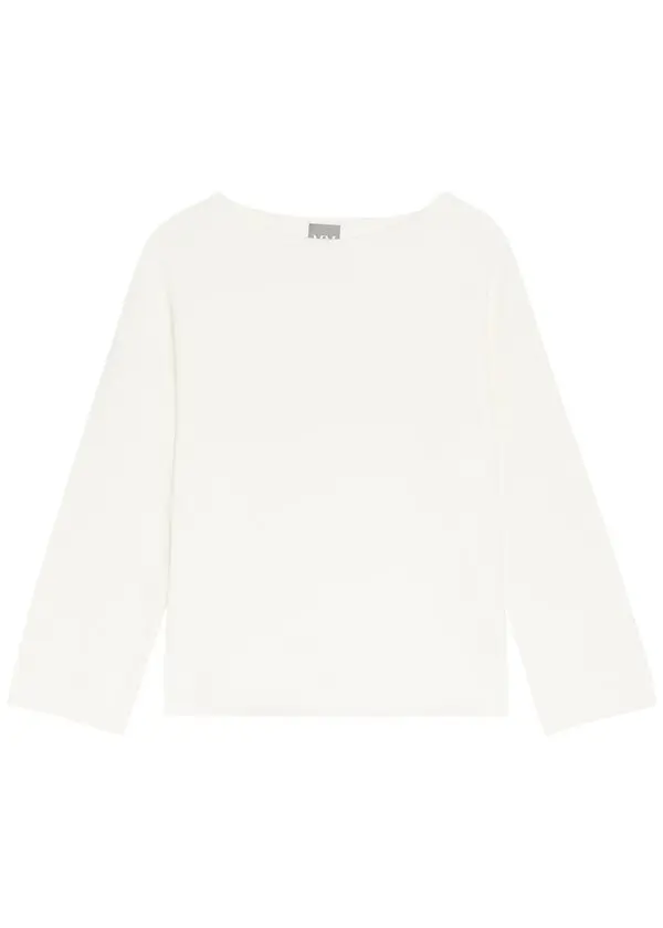 Max Mara Locusta Stretch-cotton Jumper - White