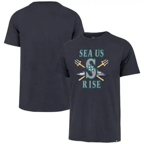 '47 Seattle Mariners Hr Celebration T-shirt - Navy