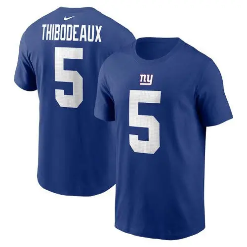 Nike Kayvon Thibodeaux New York Giants Player Name & Number T-shirt - Royal
