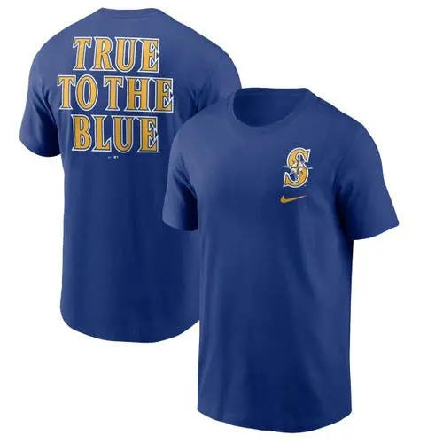 Nike Seattle Mariners True To The Blue Hometown T-shirt - Royal