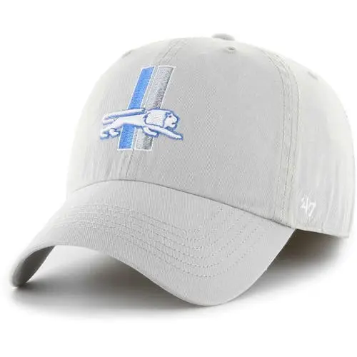 '47 Detroit Lions Gridiron Classics Franchise Legacy Fitted Cap - Gray