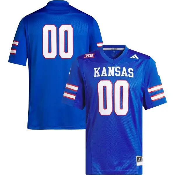 Adidas 00 Kansas Jayhawks Premier Football Jersey - Royal