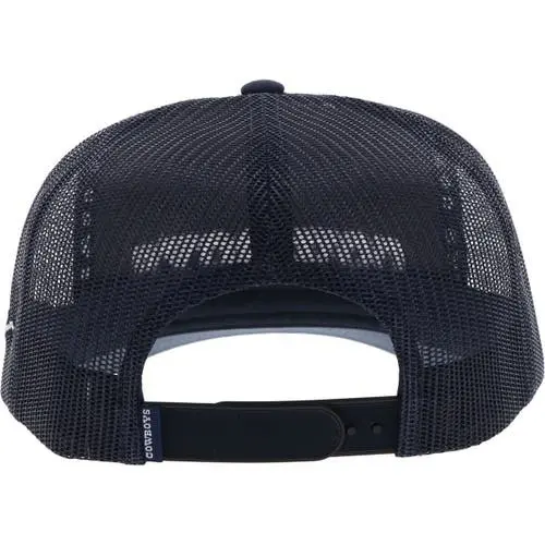 HOOEY Dallas Cowboys Wordmark Rope Trucker Cap