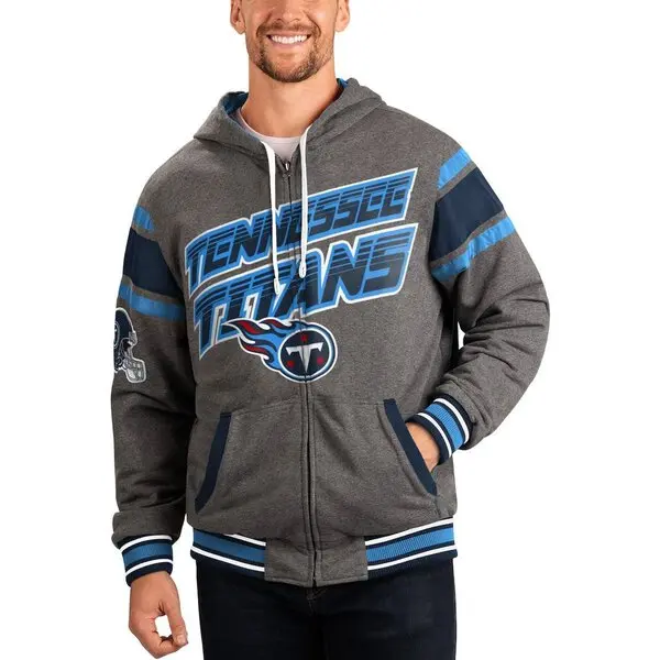 G-III SPORTS BY CARL BANKS Hoodie Jacket - Navy