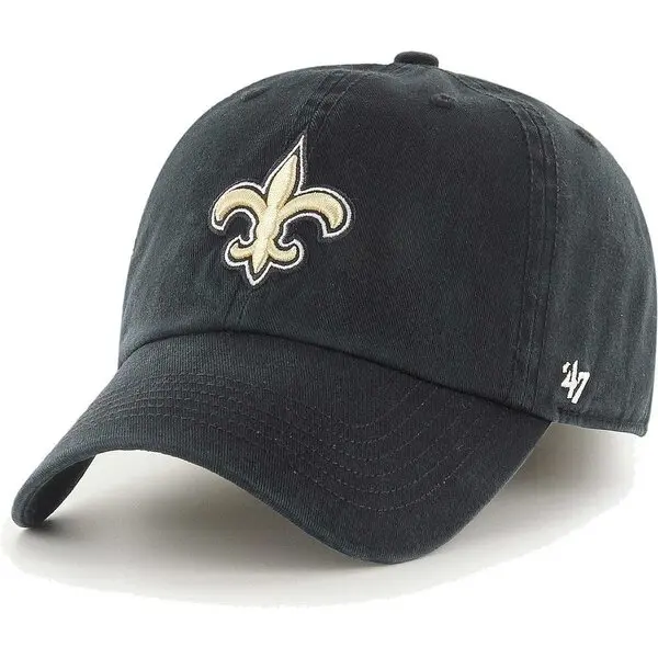 '47 New Orleans Saints Franchise Logo Fitted Cap - Black