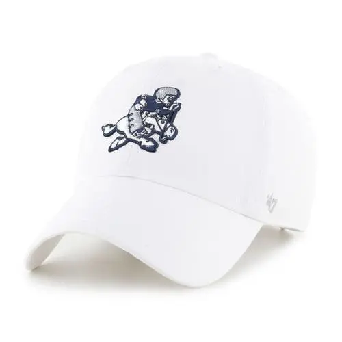 '47 Dallas Cowboys Retro Joe Ii Clean Up Adjustable Hat - White