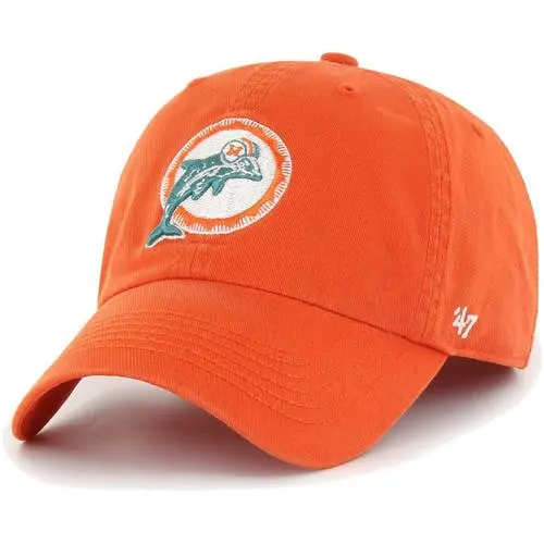 '47 Miami Dolphins Gridiron Classics Franchise Legacy Fitted Hat - Orange