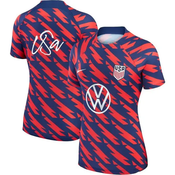 Nike Usmnt 2023 Strike Drill Pre-match Top - Red