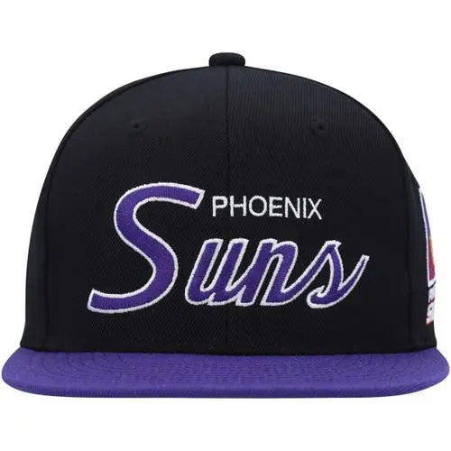 Mitchell & Ness Phoenix Suns Hardwood Classics Mvp Team Script 2.0 Snapback Hat